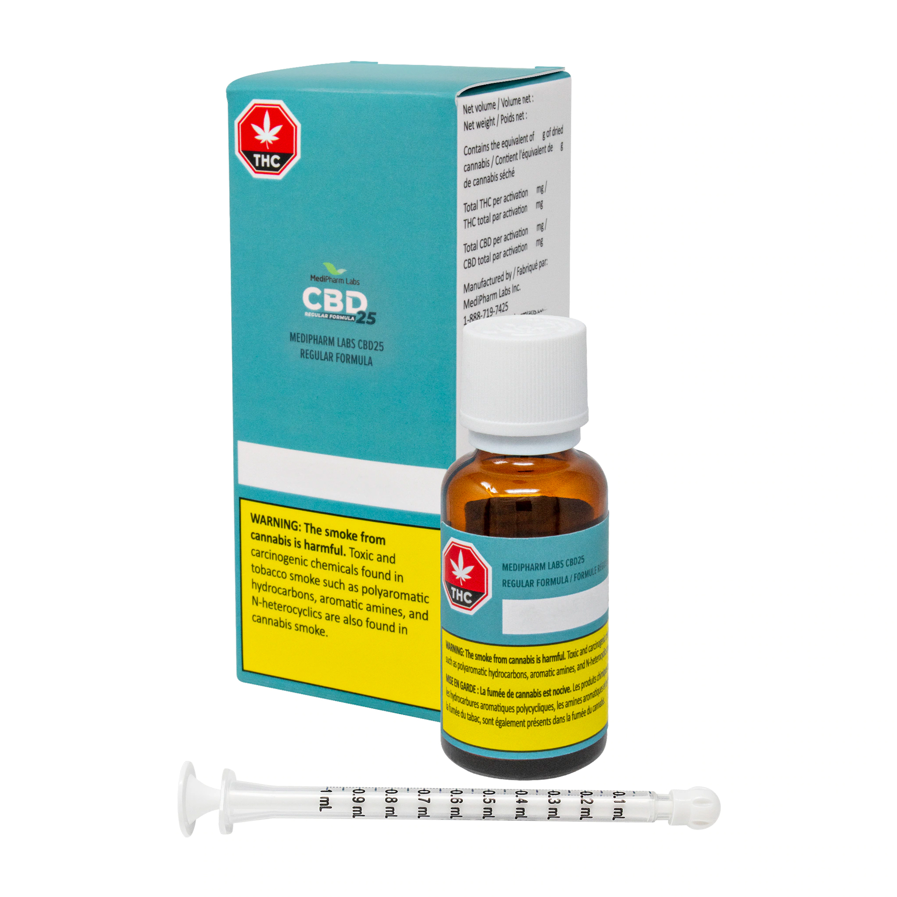MediPharm Labs CBD 25 | Full-Spectrum Cannabis Oil | Buy Now