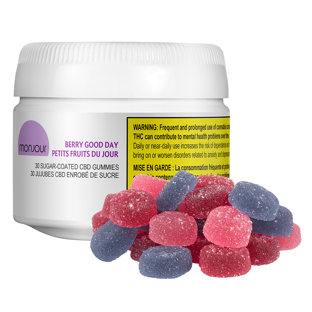 Monjour Berry Good Day Gummies | CBD Vegan Gummies | Buy